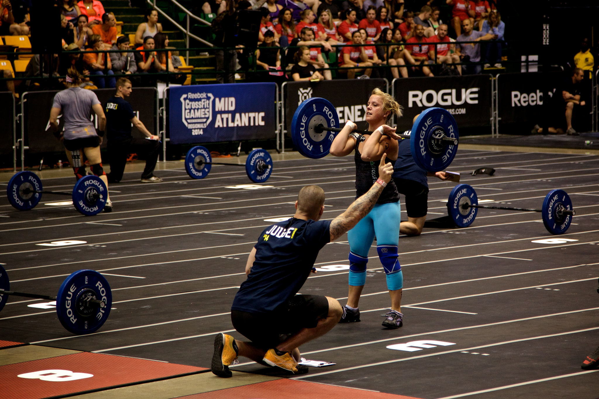 Kim Regionals Front Squat – CrossFit RTP